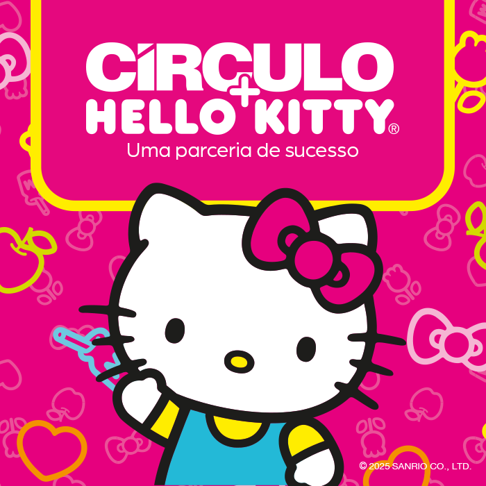 Círculo e Hello Kitty: uma parceria de sucesso