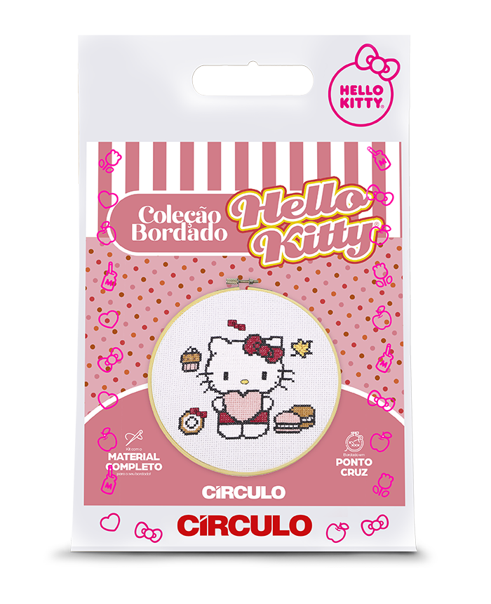 Coleção Bordado Hello Kitty®